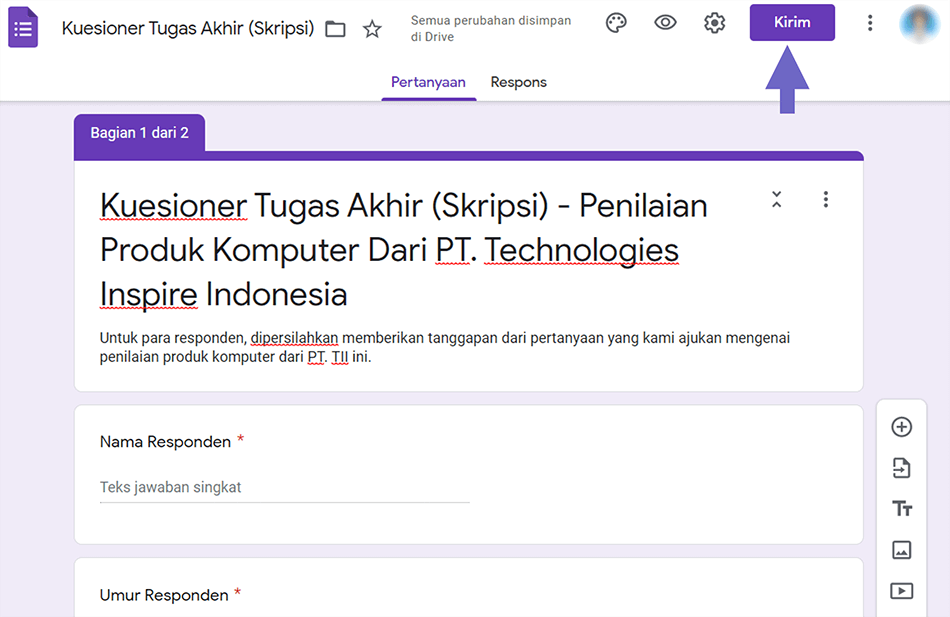 Tutorial Cara Membuat Kuesioner Online Di Google Form - Vrogue Tutorial Cara Membuat Kuesioner Online Di Google Form - Vrogue