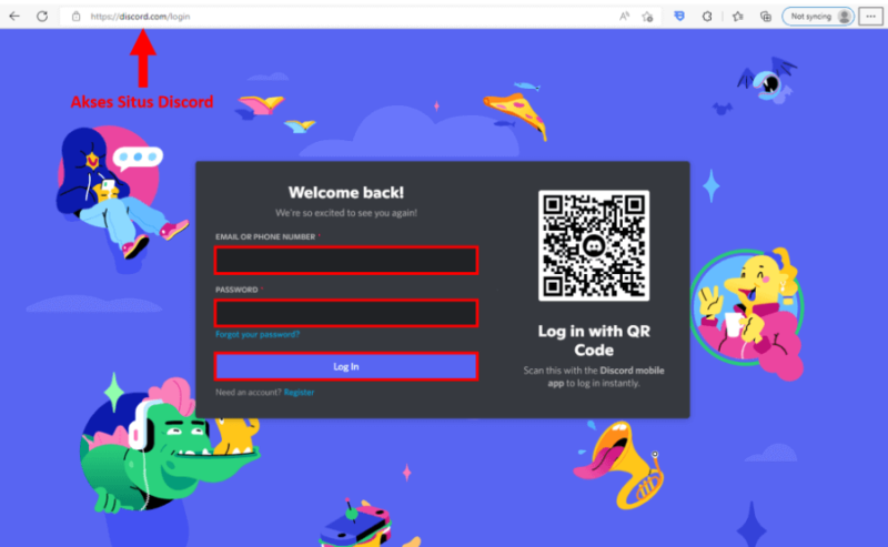 Cara Login Akun Discord di PC, HP serta Web untuk Pemula – Leskompi